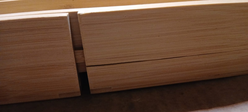 Harcas Bamboo Cutlery Tray. 6-8 Compartment Utensil Holder for Kitchen ...