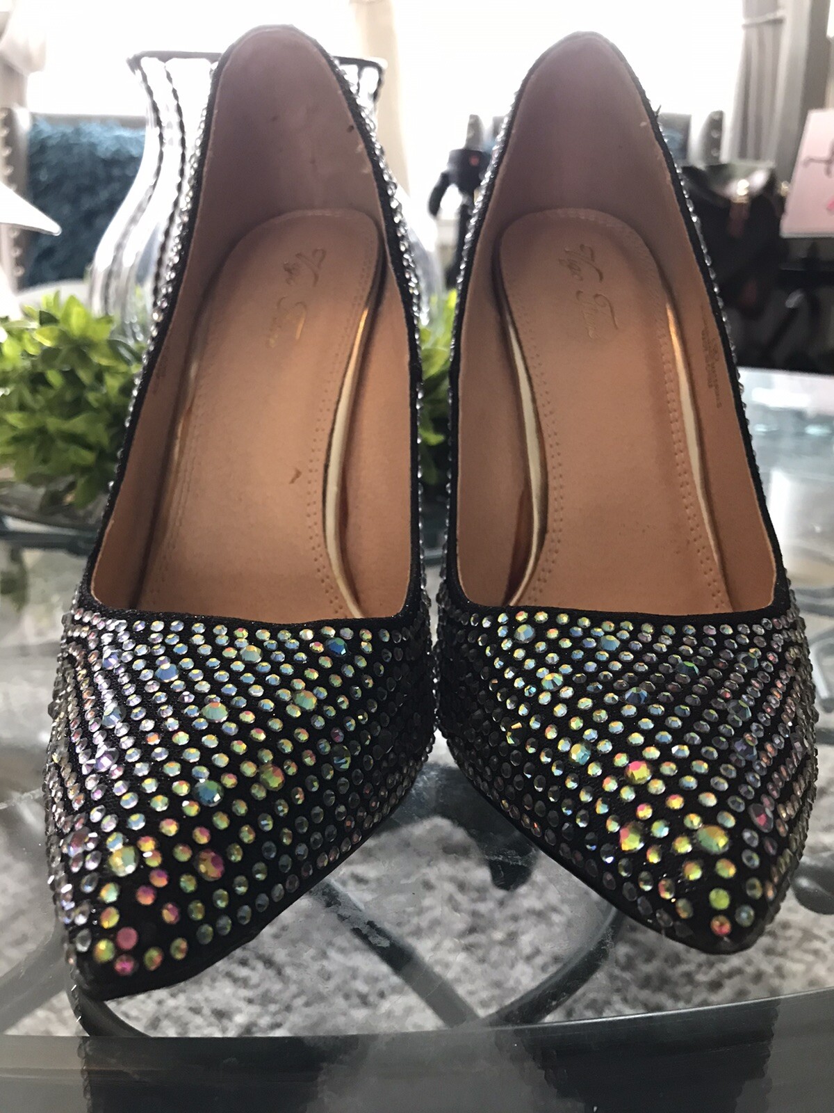 VIGO FIORE Women's RHINESTONE STILETTOS HEELS SZ 9 | eBay