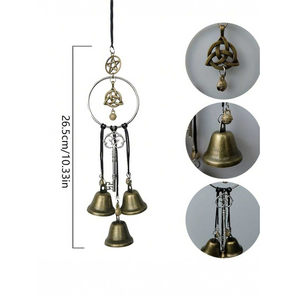 Bell Wind Chimes Door Knob Decorative Vintage Porch Door Bells for Home ...