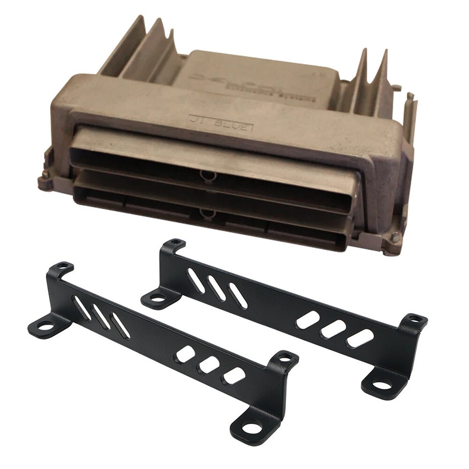 LS2 LS1 LS3 LSX Engine Computer Mount Brackets PCM For LS Swap Black ...
