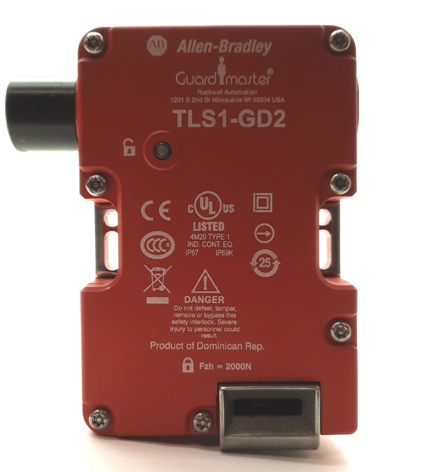 Allen-Bradley 440G-T27127 TLS-GD2 GuardMaster Safety Door Interlock ...
