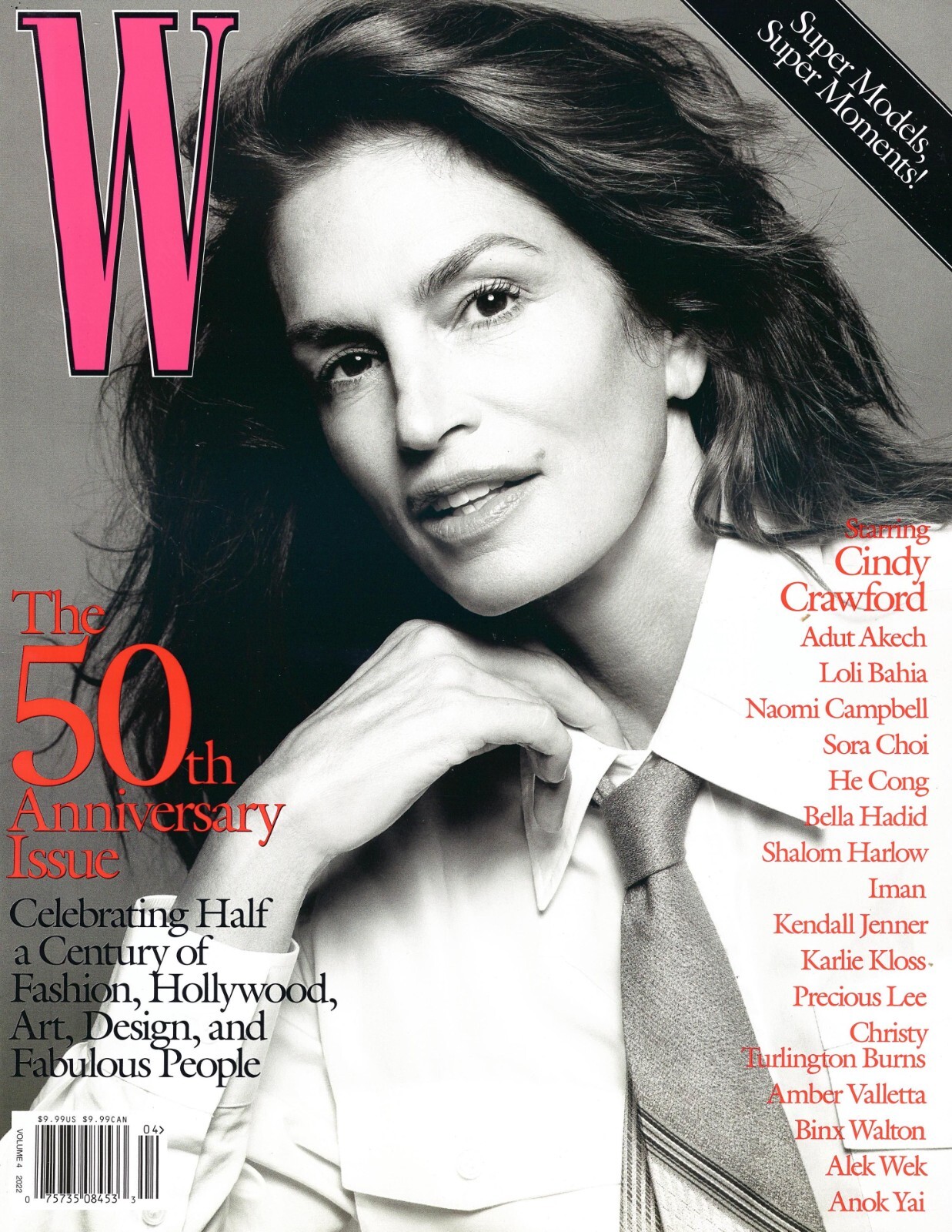 W Magazine Volume #4 2022 : The '50th Anniversary' Issue | the Fashion Spot