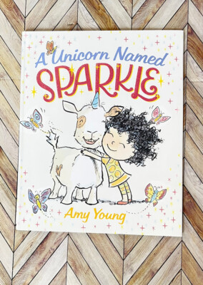 Book A Unicorn Named Sparkle by Amy Young 2016 Kid Entertainment ...