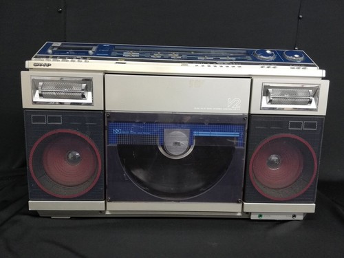 SHARP VZ-V2 Boombox Records Cassette used vintage Double sided Playback | eBay