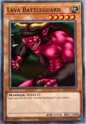 Yu-Gi-Oh! -Lava Battleguard - MRD-EN115 - UNL. ED. - 25TH- NM/M | eBay