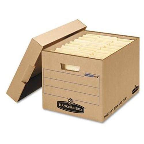 Bankers Box Mystic Storage Boxes - Stackable - 10.8" Height X 13" Width ...