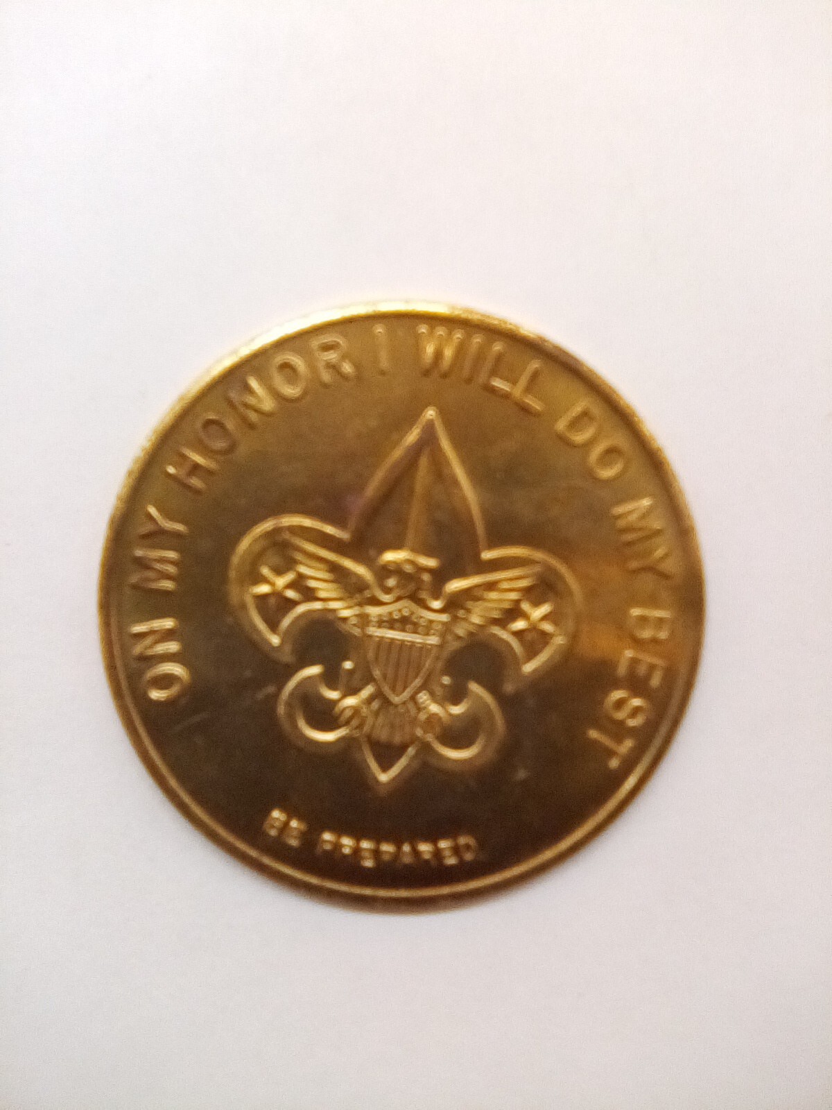 Vintage Boy Scouts of America Good Turn Coin - Pocket Token Coin | eBay
