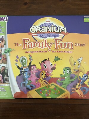 New Sealed Cranium The Family Fun Board Game Acting Sketching | eBay