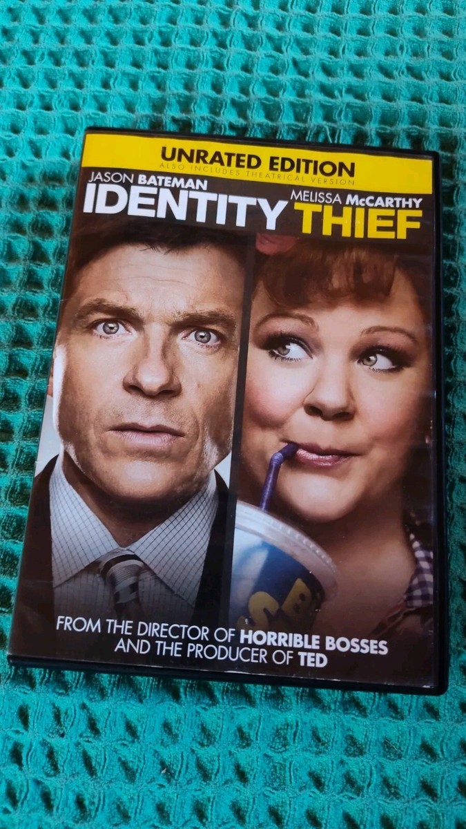 Identity Thief Dvd 2013 Unrated Edition Wslipcover ⠀ ⠀ Movie: