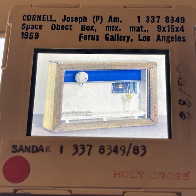 Joseph Cornell “Space Object Box” Assemblage Modern Art 35mm Slide | eBay