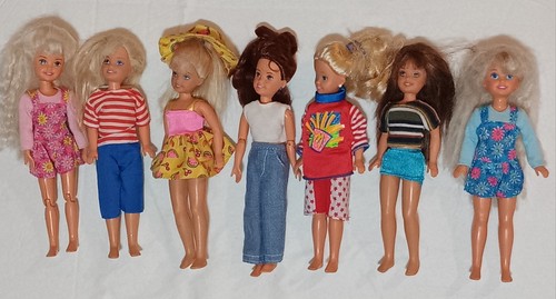 Vintage Lot of 7 Stacie & Whitney Dressed Mattel Barbie Dolls 1991 | eBay
