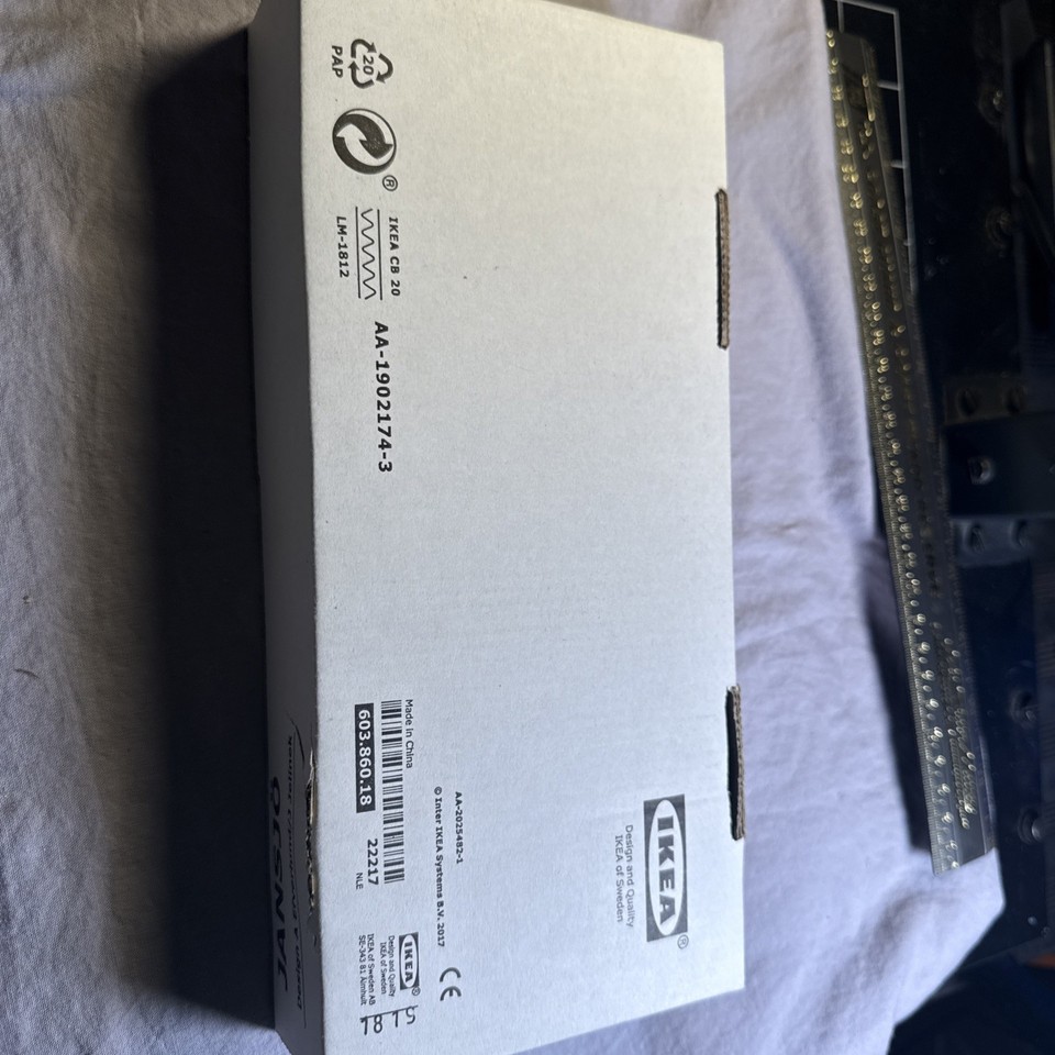 IKEA JANSJO Chrome Silver Flexible Led Desk Hobby Lamp Light BRAND NEW ...