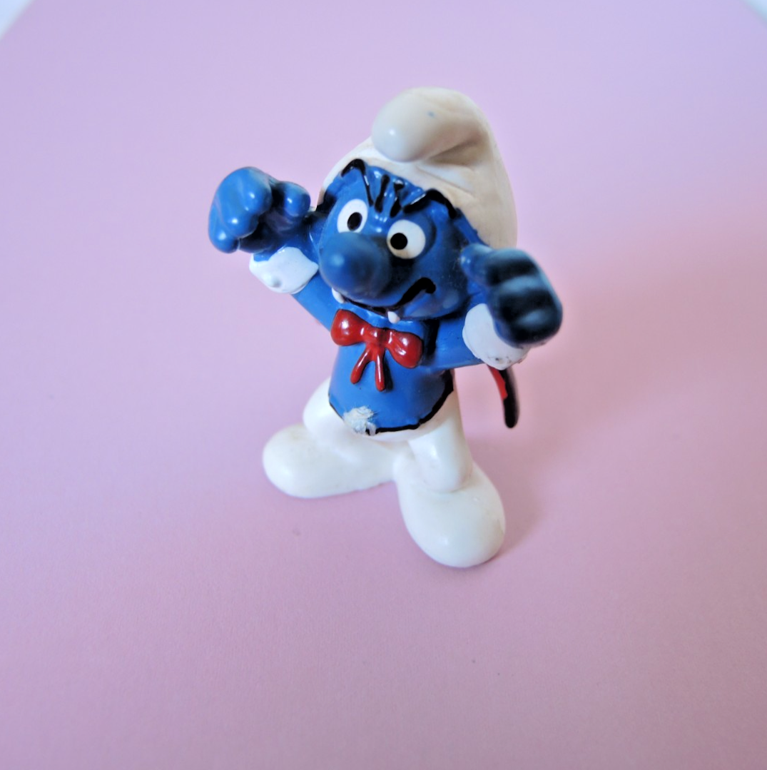 Smurf VAMPIRE halloween Figure head 2005. Vintage. Schleich | eBay UK