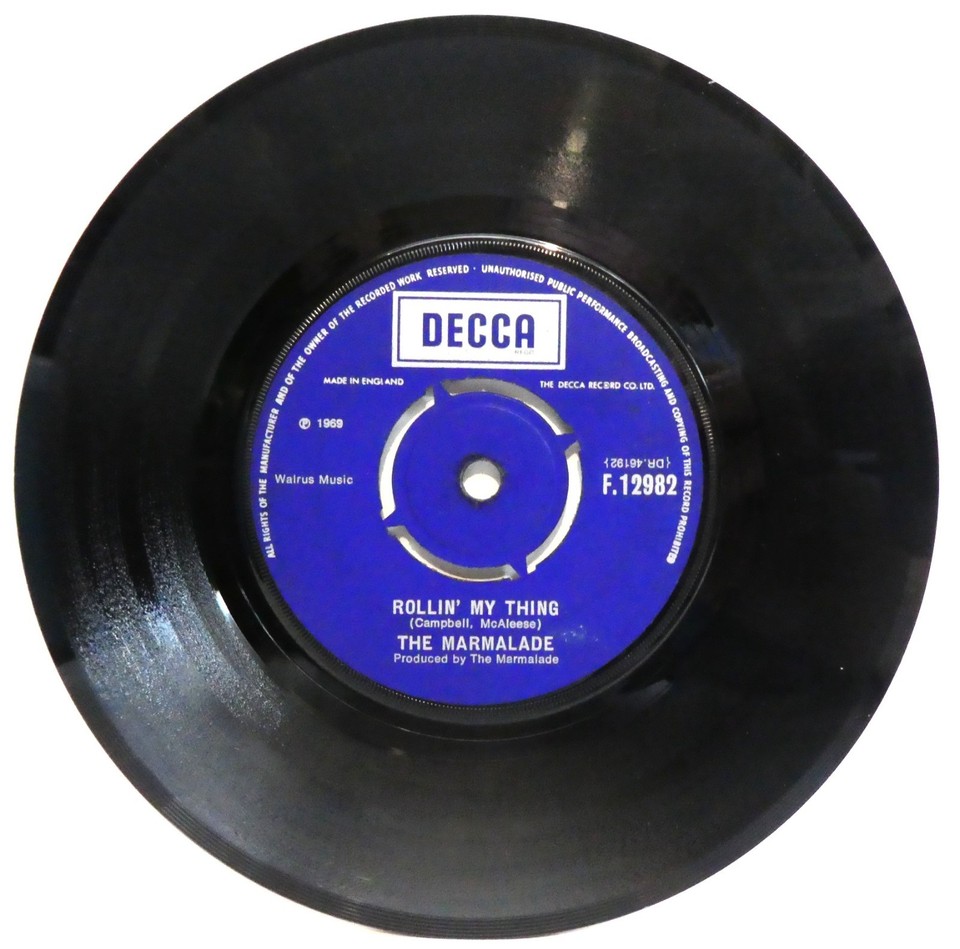 The Marmalade – Reflections Of My Life , Vinyl 7" Single UK 1969 Pop ...