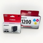 Canon Maxify 1200 Black XL & Tri-Color Printer Ink Genuine New/Sealed ...