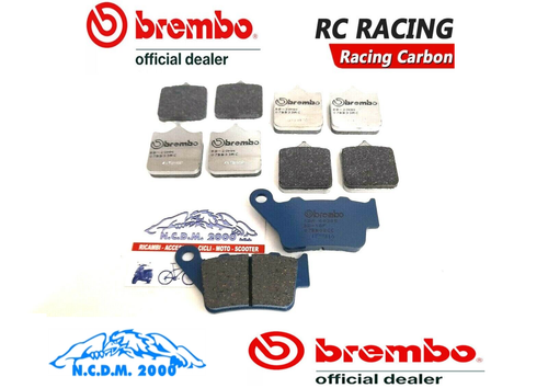 Beläge Bremse Brembo Racing RC Vorne+Hinten BMW S 1000 RR 2010-2015 ...