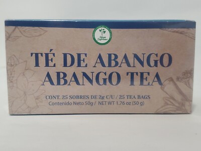 ABANGO Tea/TE DE Abango 25 Tea bags per Bx 1.76Oz High Supreme { 1,2 or ...