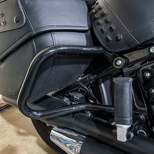 MOFUN Rear Saddlebag Guard Crash Bar Kit For Harley Heritage Classic ...