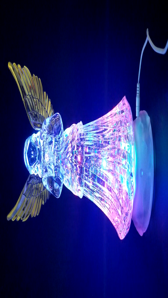 New Figurine Light-up Praying Angel Statue Night Light Cute Cherub | eBay