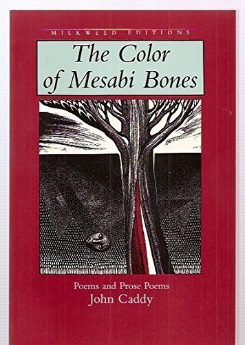 THE COLOR OF MESABI BONES: POEMS AND PROSE POEMS By John Caddy *Mint ...