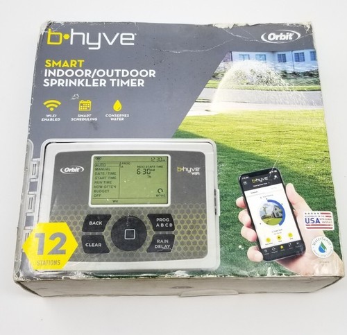 Orbit B-hyve 57950 Smart WiFi 12 Station Sprinkler System Controller ...