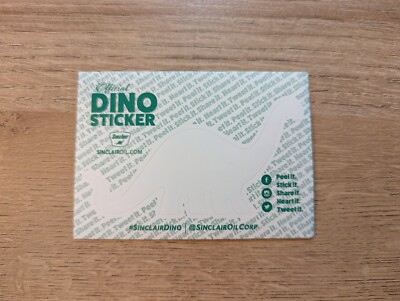OEM Sinclair Dino Gas Sticker Premium Die Cut Vinyl gasoline rat rod | eBay
