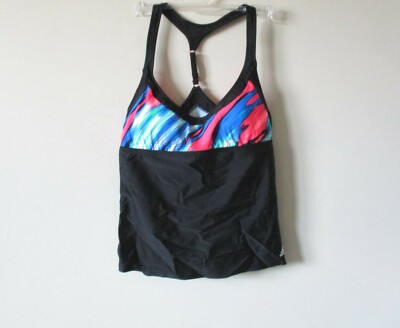 adidas Performance Tankini Swimsuit Top Multi 6, 8 MSRP $46.00 NWT | eBay