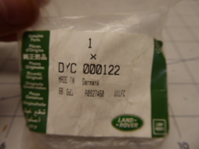 Genuine Land Rover Clip PN DYC000122 Brand New In package! | eBay