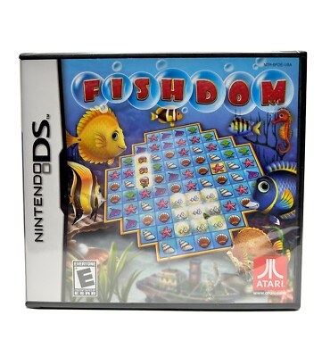 Fishdom (Nintendo DS, 2011) Brand New Factory Sealed, Ships Free ...