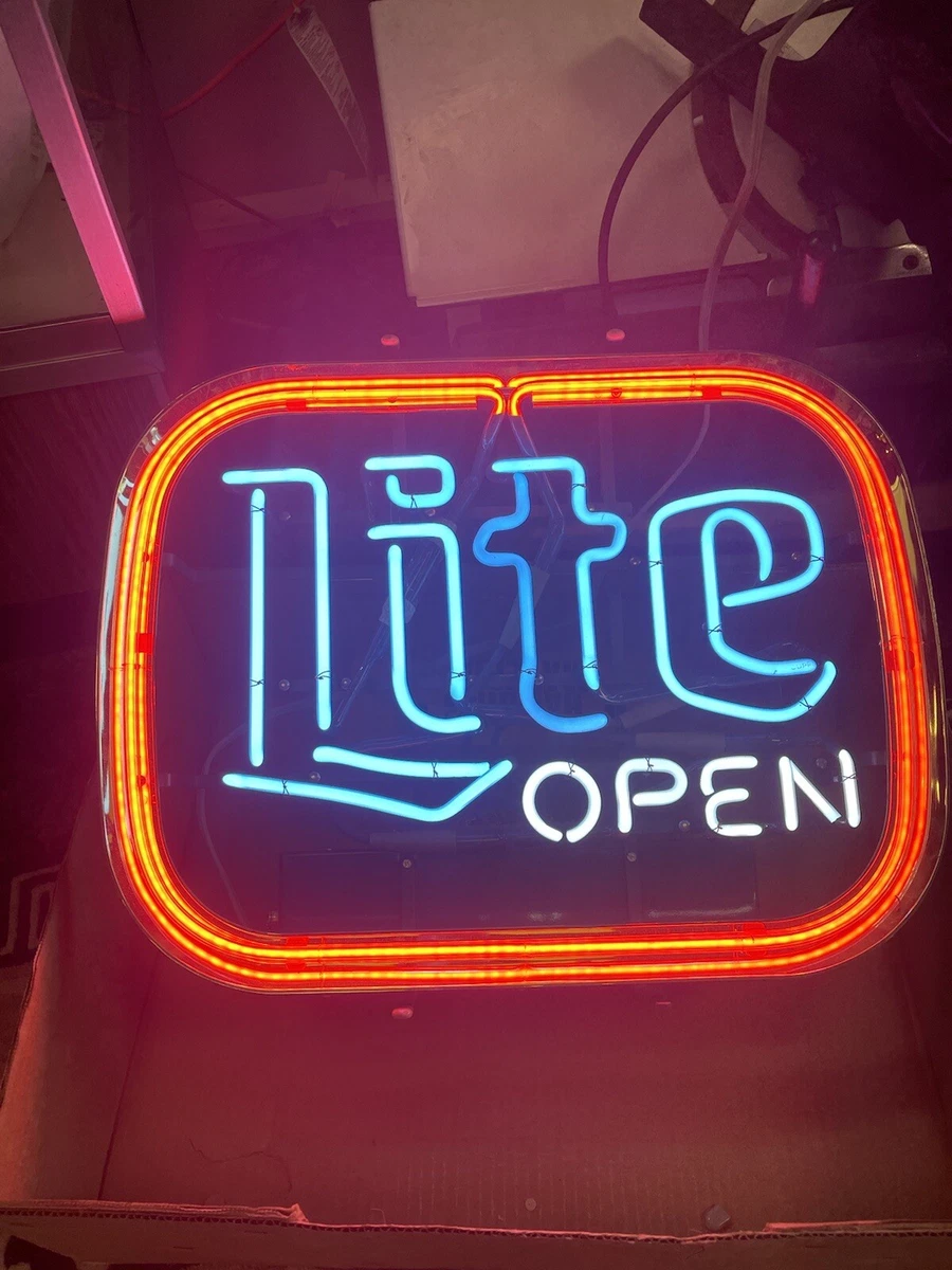 Vintage Neon Open Sign