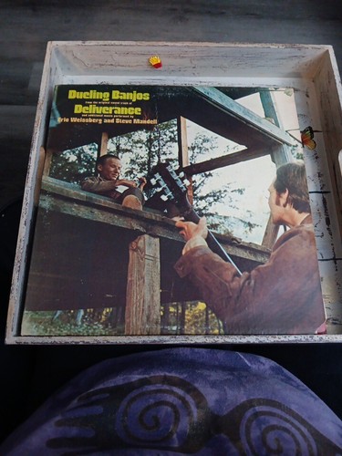 DUELING BANJOS Deliverance Soundtrack LP Green Label 1972 Eric ...