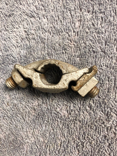 Antique 1890's circa TOC Bicycle saddle mount Clamp | eBay