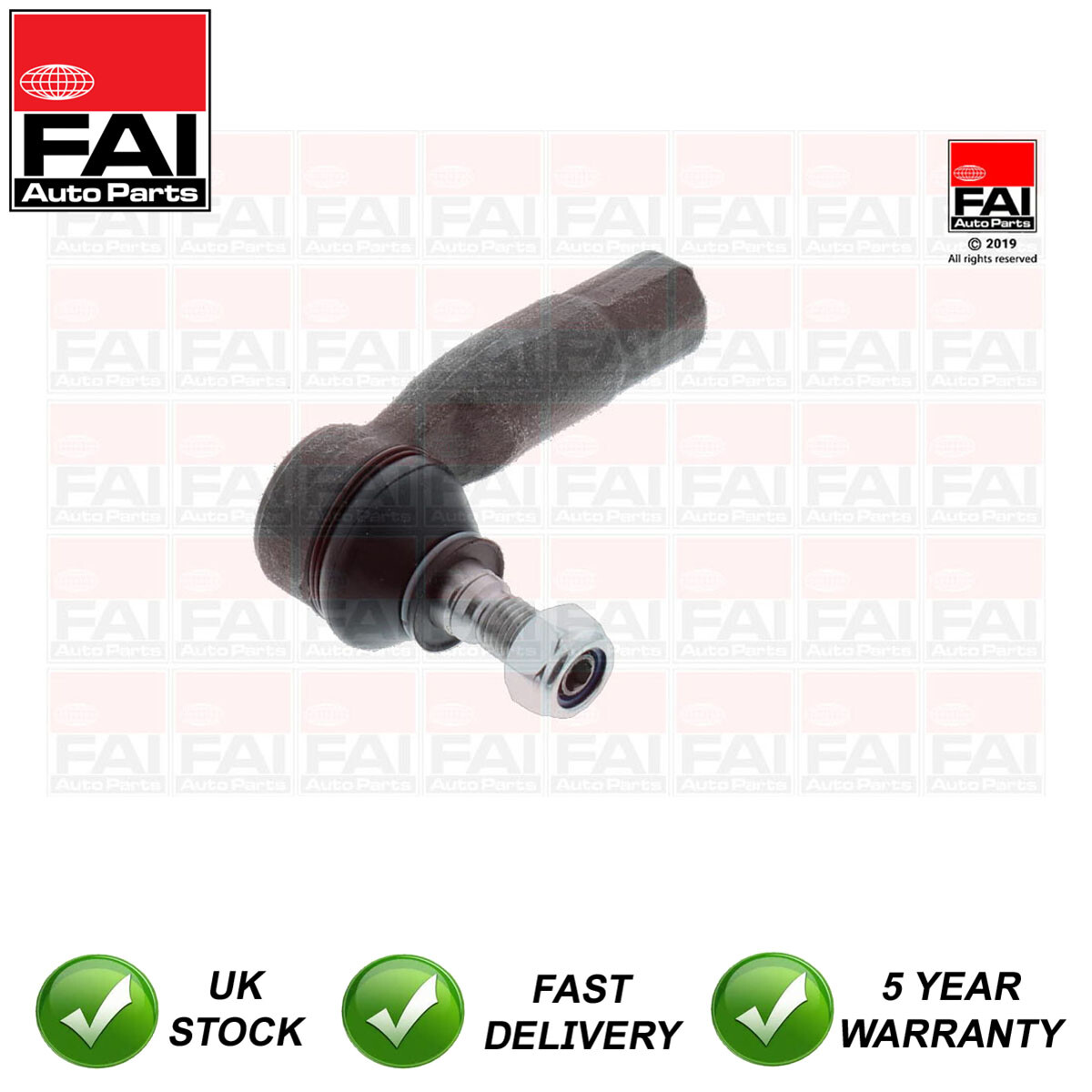 Tie Rod End Front Right FAI Fits VW Caddy Eos CC Beetle Alltrack Polo ...