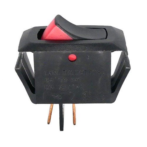 Carling RA901/911T85 2-pin 16A125VAC/10A 250V Panel Mount Snap-in ...