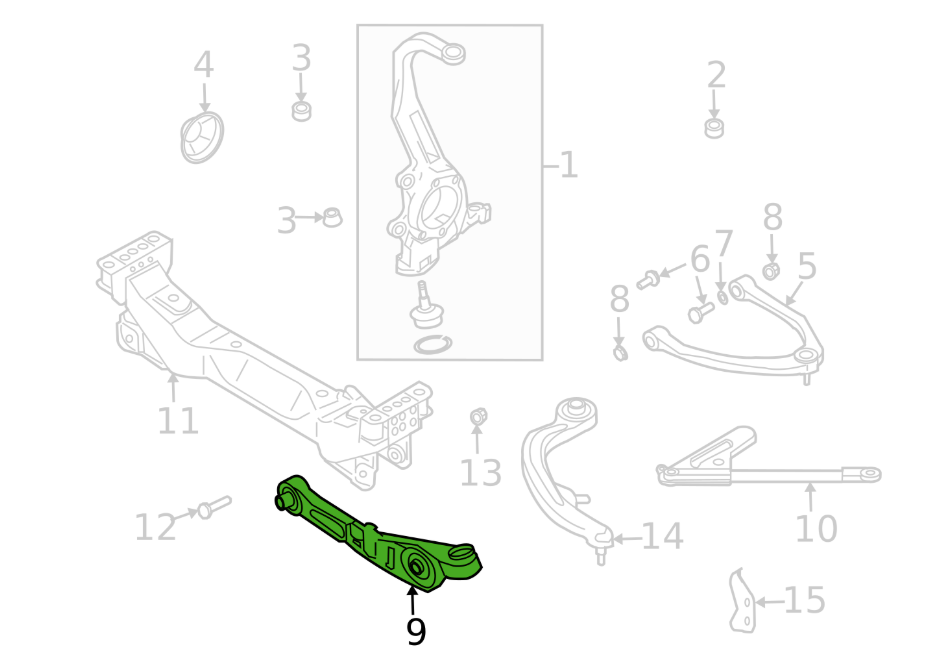 Front Lower Control Arm LH RH w/Ball Joint for NISSAN 350Z 2003-2005 ...