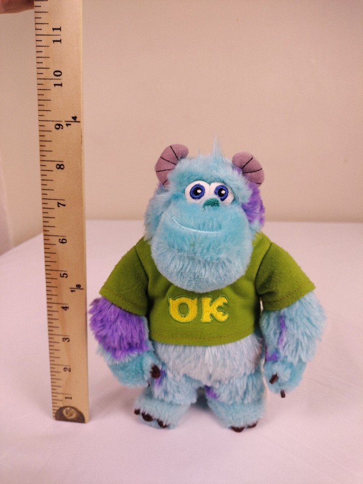 Disney Pixar Monsters Inc Sully Plush OK Shirt Oozma Kappa Stuffed ...