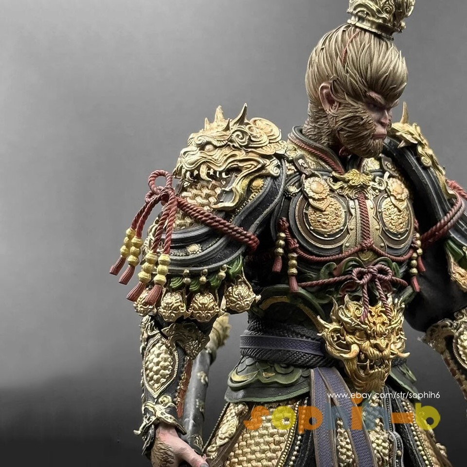 Wukong Resin 1:6 Scale Model Kit Unpainted 3d Print GK Statue Figure ...