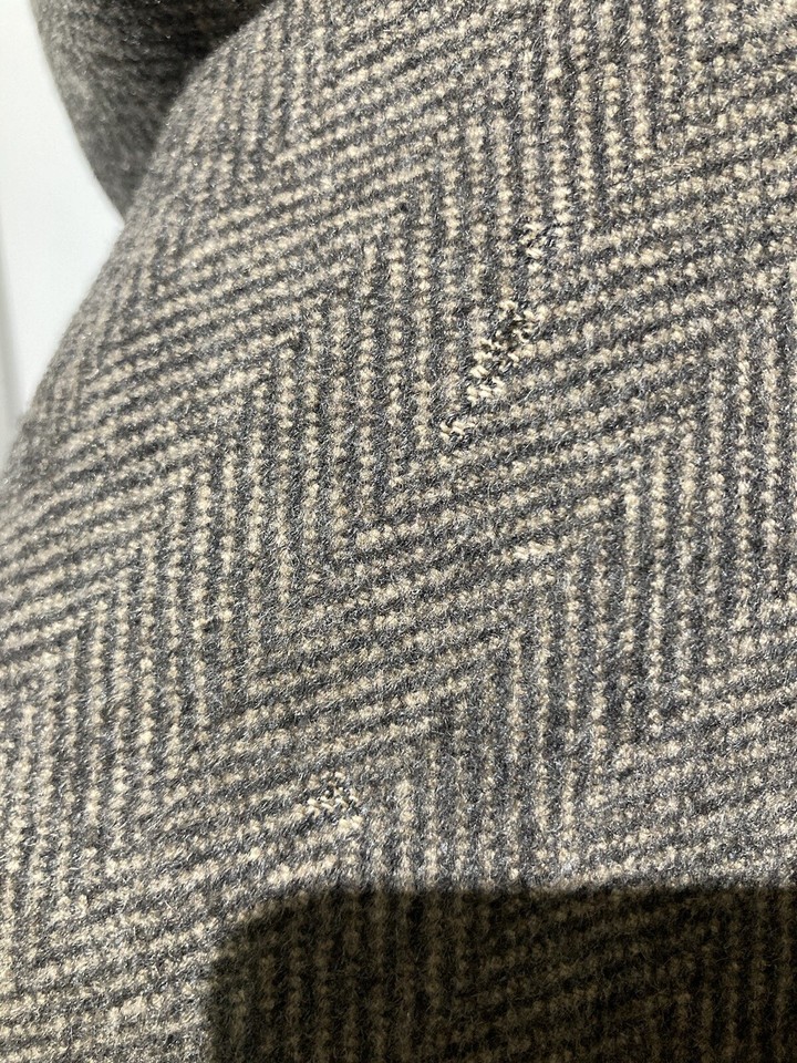 $5000 Ermenegildo Zegna Elements Cashmere Fur Brown Icer Traveller Coat ...