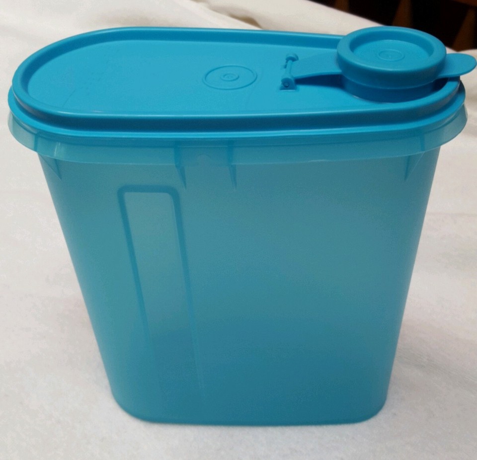 Tupperware 2 Qt Beverage Buddy Pitcher Blue Turquoise #587 No Handle ...