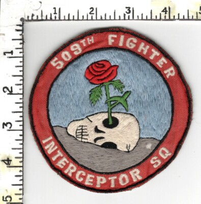 100% Authentic USAF patch (1959-1970) - 509th Fighter Interceptor ...