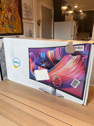 Dell 32 Inch Curved 4K UHD Monitor - S3221QS | eBay