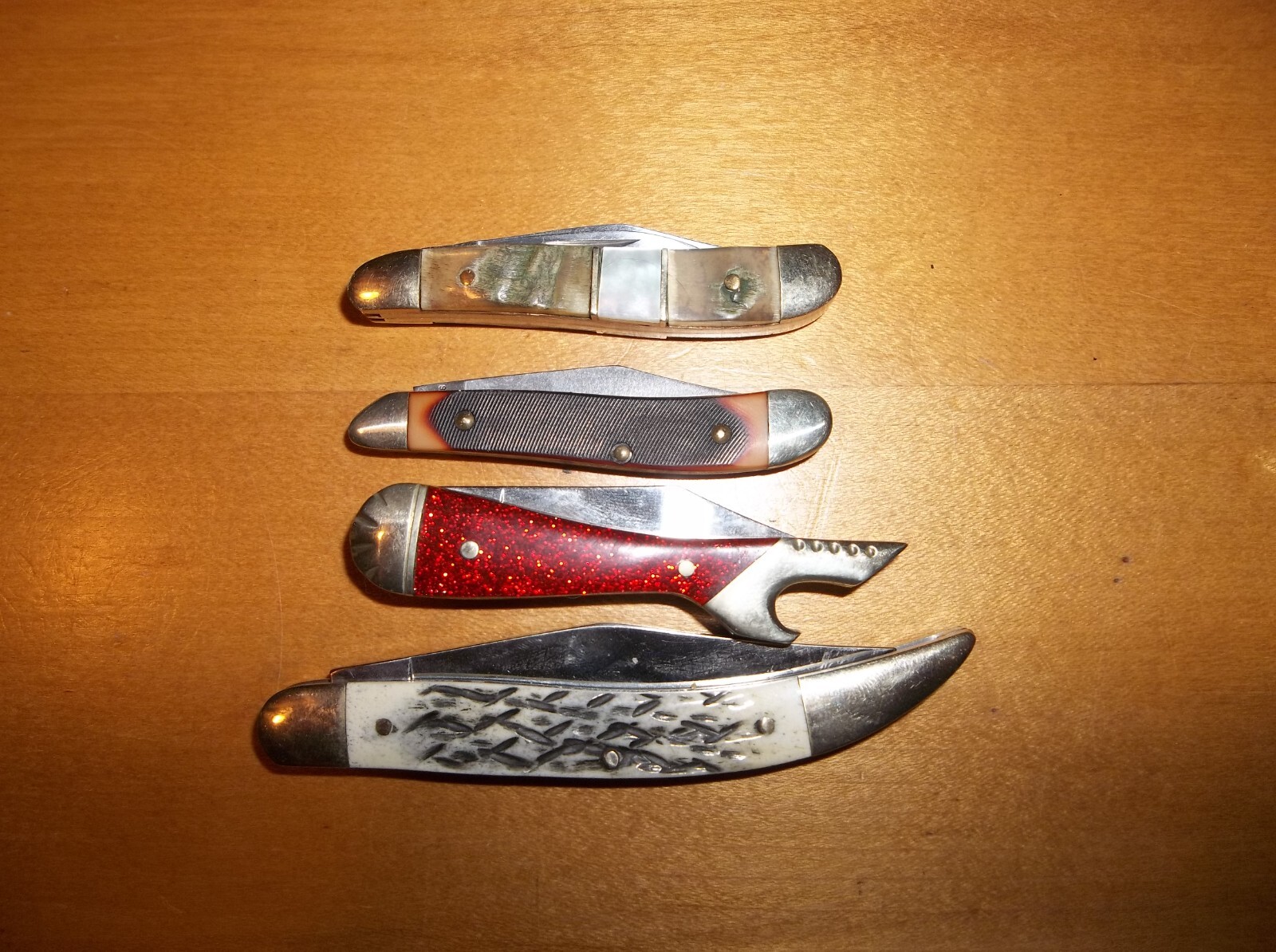 Mixed Lot Of 4 Knives,Winchester,Rigid,Imperial Schrade,Frost | eBay