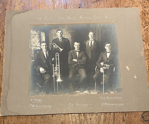 Thomas Jazz Band at Murray Bridge South Australia large Original OLD ...
