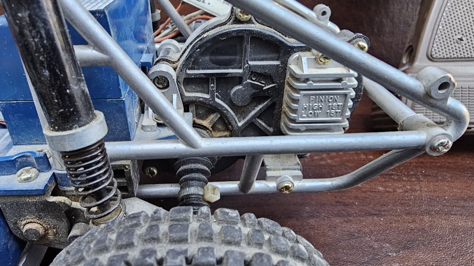 Vintage 1980s Tamiya Fast Attack/wild One RC Vehicle with Sand Blaster ...
