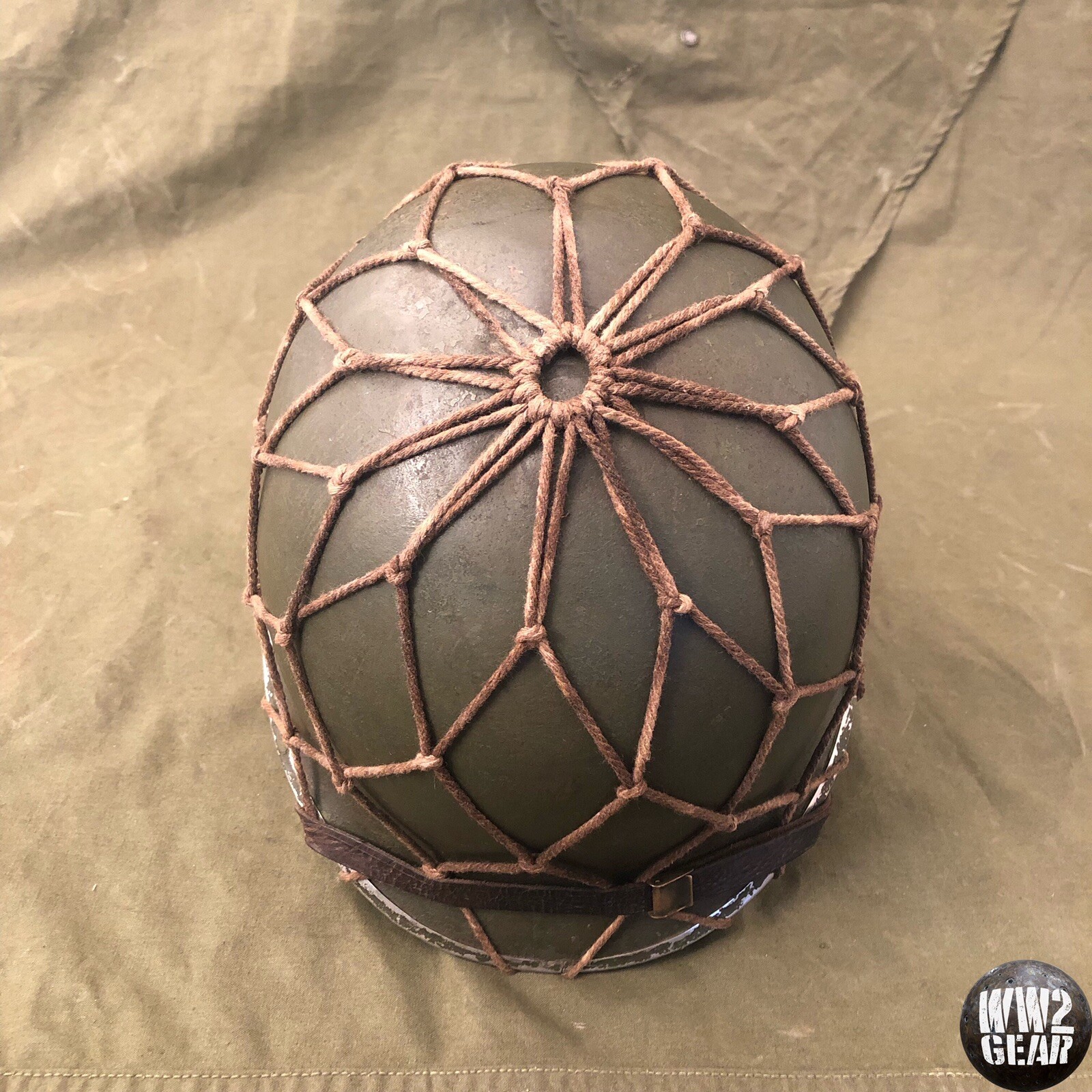 ️ www.ww2gear.shop ⬅️ WW2 US Army Helmet Net (Spider type) | eBay
