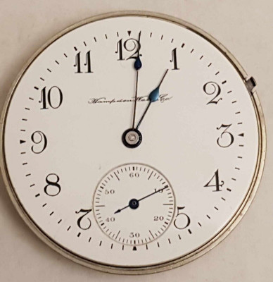 pocket watch movement HAMPDEN 12 s | eBay