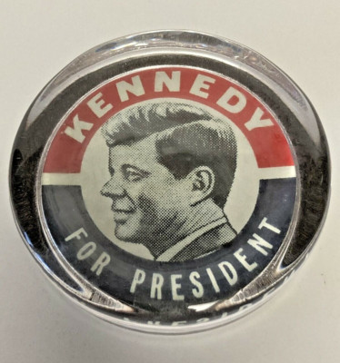 Vintage Kennedy for President John F Kennedy JFK Glass Campaign ...