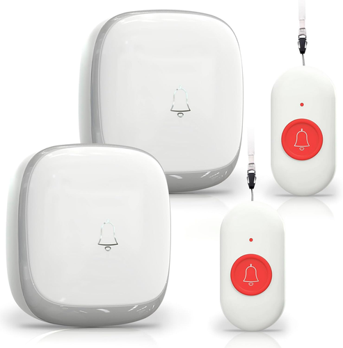 Call Button for Elderly at Home, Caregiver Pager | Fall Alert Devices ...
