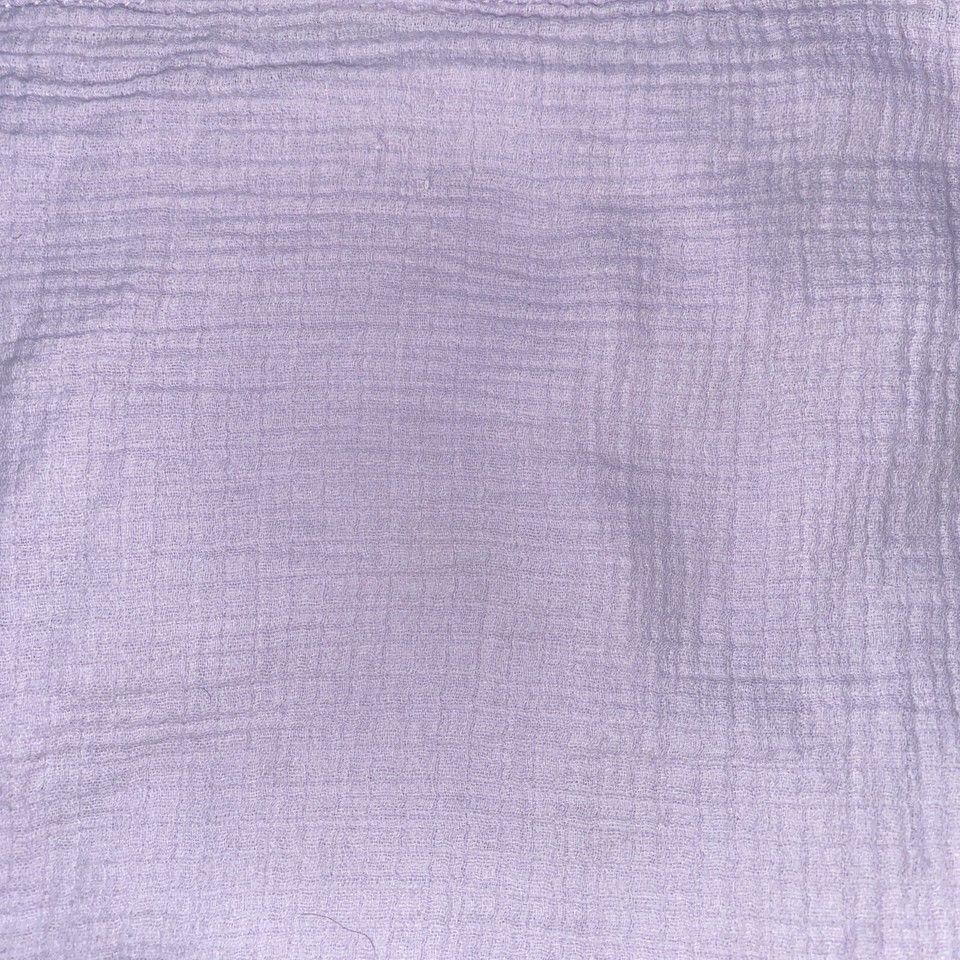 Aden & Anais Muslin Blanket Solid Light Purple Baby Swaddle Cotton Soft ...