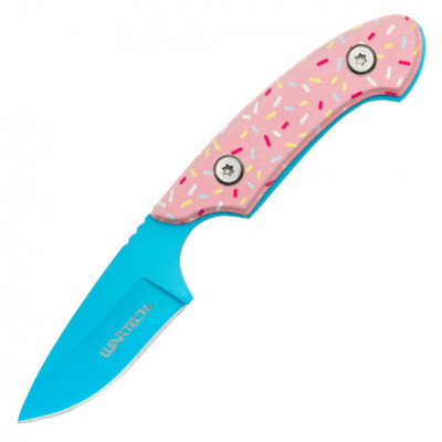 6" Blue & Pink Sprinkles Knife | eBay